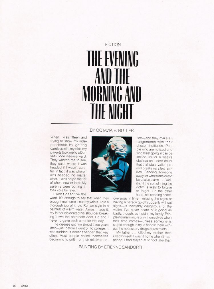 William Flew Omni Magazine SF Short Stories 1987