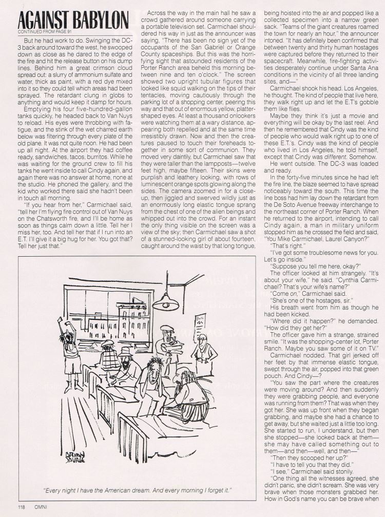 William Flew Omni Magazine SF Short Stories May 1986